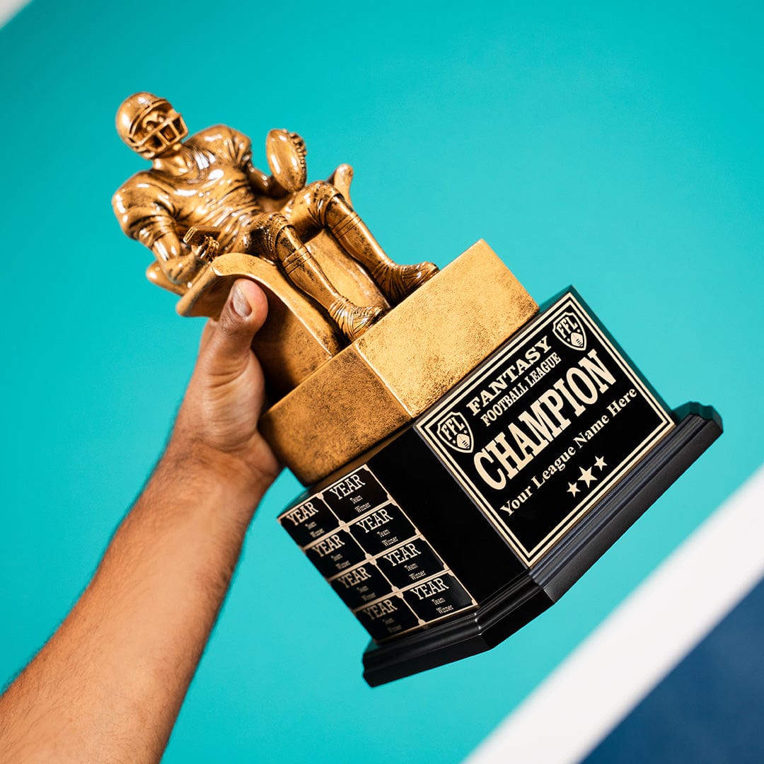 15" Fantasy Football Trophy - Golden Player – Fantasy Champs