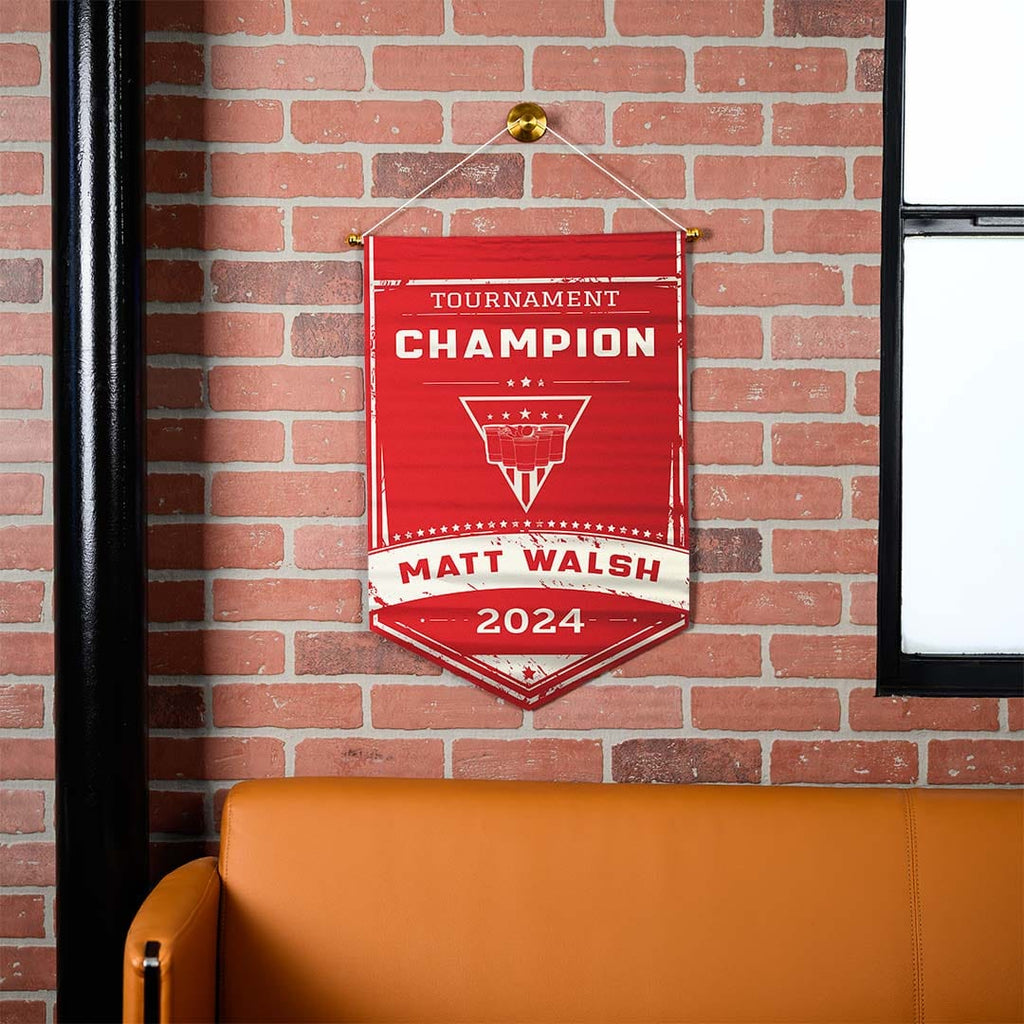 Ultimate Custom Hanging Wall Pennant – Fantasy Champs